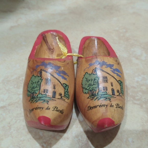 Art | Vintage Mini Dutch Wooden Clogs | Poshmark